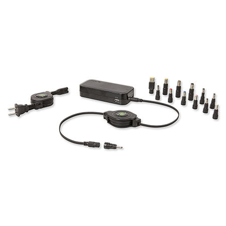 Retractable Laptop Charger Adapter | Universal Laptop Charger & Power ...